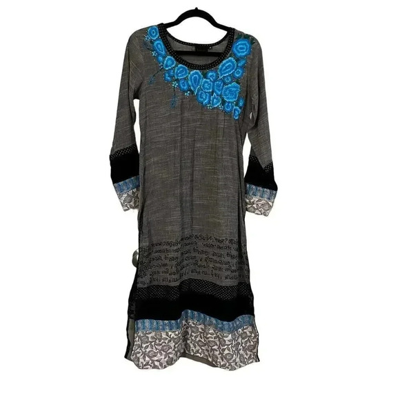 Anora | Dresses | Anora Maxi Long Sleeve Dress Xl India | Poshmark